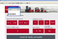 China Linde Lindos 2013 Parts Catalog EPC Diagnostic Software - Windows XP DVD with Complete Forklift Coverage for sale