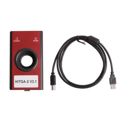 China HiTag2 V3.1 Automotive Key Programmer Red Color With Usb Plug for sale