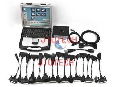 China Jaltest Heavy Duty Truck Diagnostic Scanner Full Set with CF30 Interface - Multi-Brand Support for 25+ Manufacturers for sale