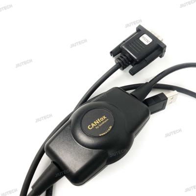 China Liebherr Heavy Duty Truck Diagnostic Kit with DB9 to 9-Pin Deutsch Cable Canfox for Vehicle Monitoring System for sale