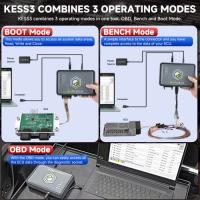 China Original Alientech KESS3 ECU and TCU Programming Tool with DynoDrive Activated Via OBD / Bench and Boot Model Upgraded Cable Set for sale