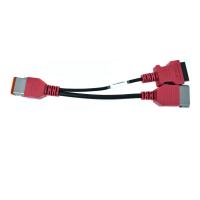 China XTRUCK OLD K-CABLE PROTOCOL ADAPTER EBS ABS CABLE FOR WABCO KNORR 7P DIAGNOSTIC CABLE FOR TRAILER for sale