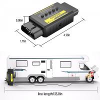 China GODIAG GT105 OBD II Breakout Box for ECU Chip Tuning IMMO Programming Connector for sale