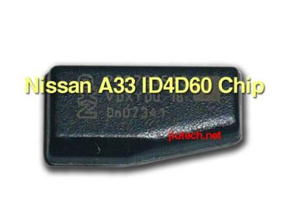 China Nissan A33 ID4D60 Transponder Chip Model JIU411 - 5 PCS Minimum Order - High Quality Automotive Security Component for sale