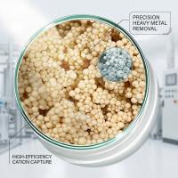China ACD-100 Amino Carboxylic Acid Chelating Resin Removes Cu Ni Zn from Electroplating Wastewater Treatment for sale