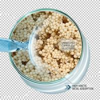 China ACD-100 Amino Carboxylic Acid Chelating Resin Recovers Cu Ni Zn from Hydrometallurgy Leach Solutions for sale