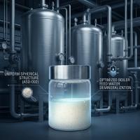 China ASD-002 Anion Exchange Resin 99.8% Purity High Capacity Media for Boiler Feed Water Nitrate Control for sale