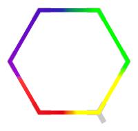 China RGB LED Hexagon Light Modular Ceiling Lighting System for Garage Gym Workshop Office Connectable Honeycomb LED Hex Light Panels for sale