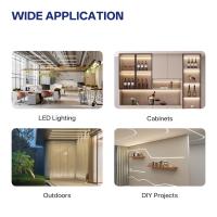China Anodized Small 8*7.5mm LED Strip Aluminium Profile with End caps for sale