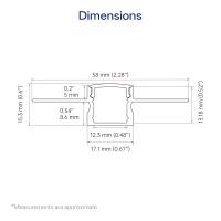 China Led Light Strips Aluminium Channel With Pc Cover K6 Recessed Drywall Plaster Gypsum Led Aluminum Profile K&C for sale