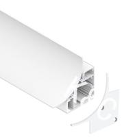 China IP20 Rated 6063 T5 Alloy Aluminum LED Corner Aluminium Profile for Surface Mounted LED Strip Light for sale
