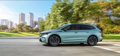 China confortable enough riding&commendably quick at Skoda Enyaq iv80 82kWh battery single motor,rear-wheel drive electric car for sale