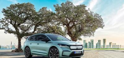 China confortable enough riding&commendably quick at Skoda Enyaq iv80 82kWh battery single motor,rear-wheel drive electric car for sale