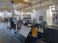China PP Weaving Fabric Monofilament Extrusion Machine 90mm Screw 150kg/h Capacity 900-5000 Denier for sale