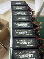 China 22.2V 6S LiCoO2 LiPo Solid State Drone Battery 20000mah 16000mAh 800 Cycle for sale