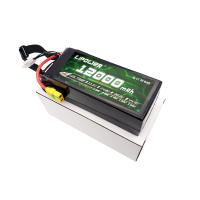 China 12000mAh 6S 22.2V 25C Hardcase Lipo Battery for FPV Drone RC Airplane for sale