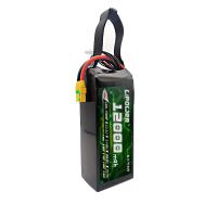 China 12000mAh 6S 22.2V 25C Hardcase Lipo Battery for FPV Drone RC Airplane for sale