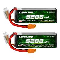 China LIPOWER Pro 11.1V 5200mAh 35C RC UAV Lithium Ion Battery Pack with XT60 Plug for sale