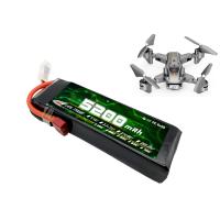 China LIPOWER 5200mAh 35C 7.4V 14.8V 22.2V RC Drone Lipo Battery Pack Customizable for sale