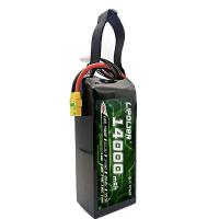 China 14000mAh 4S 6S Lipo Drone Battery High C Rate 800 Cycle Rechargeable Pack for FPV Racing UAV for sale