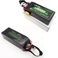 China Agricultural UAV Drone Lipo Battery 22.2V 10000mAh 25C 6S for FPV Quadcopter for sale