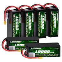 China Agricultural UAV Drone Lipo Battery 22.2V 10000mAh 25C 6S for FPV Quadcopter for sale
