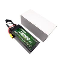 China Rechargeable 6S 22.2V 16000mAh 25C Lipo Drone Battery Pack for Multiaxis UAV RC Airplane for sale