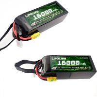 China Rechargeable 6S 22.2V 16000mAh 25C Lipo Battery Pack for Agriculture Drone FPV for sale