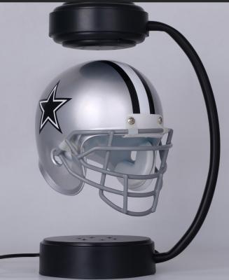 China new magnetic levitation floating NFL Hover Helmet  levitating hover helmet display stands for sale