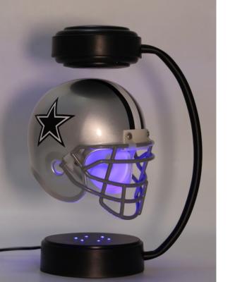 China new magnetic levitation floating NFL Hover Helmet  levitating hover helmet display stands for sale