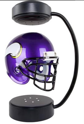 China new magnetic levitation floating NFL Hover Helmet  levitating hover helmet display stands for sale