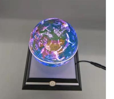 China Magnetic levitation floating  constellation globe world map 6inch for sale