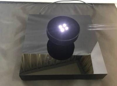 China wireless charging rechargeable levitation floating bottle display stand with inducation tray for sale