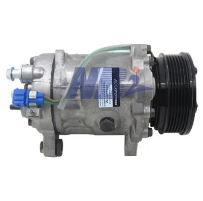 China OEM 6N0820803C TSP0159243 car air compressor For Volkswagen Lupo SD6V12 12V for sale