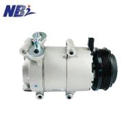 China 12V Ford AC Compressor 5.5 Inches Pulley Diameter Direct Fit 12V R-134a Clutch Included for sale
