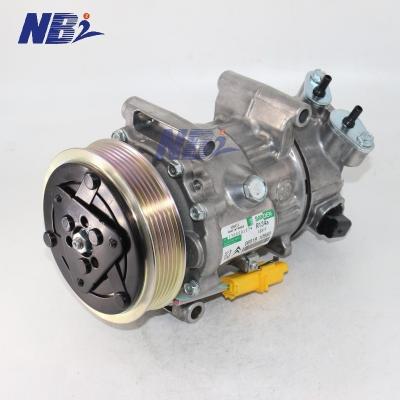 China 9651910980 / 6453QK / 6453WK Vehicle AC Compressor Deep Groove Structure for sale