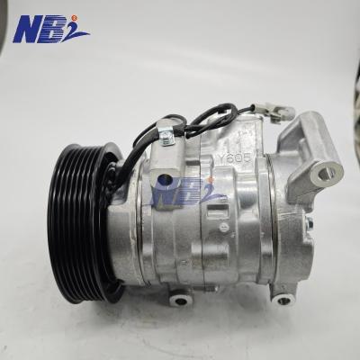 China 447260-8020 883100K110 Truck Air Conditioner Compressor 10S11C 12V 7PK125mm With Grooves On The Left for sale