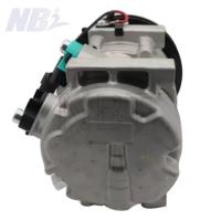 China 12V DV9 Compressor For Kioti Tractor AD1445N WXTK392 Excavator Air Conditioner Engineering Vehicles R134a Refrigerant Car Models for sale