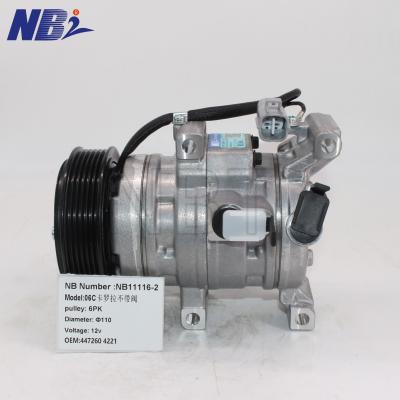 China 06C For Corolla OEM 447260 4221 New 12V 6PK Voltage Without Valve Pulley Engine Mounts for sale