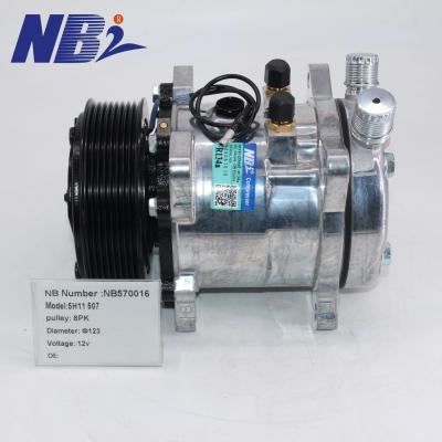 China Auto Car Air Ac Compressor SD5S14 for Truck S6627/6627 Sd7 24V AC Compressor Factory Price Good Quality for sale