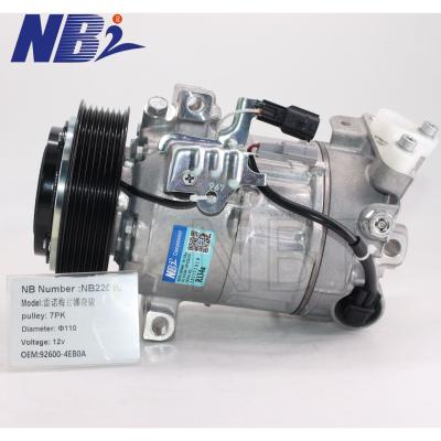 China For Nissan Qashqai Car AUTO AC Compressor 926004EP0A GE447160-6922 447160-6922 4471606922 for sale