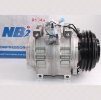 China 88320-36560 447220-0394 Wholesale Price New 10P30C Bus AC Compressor for Toyota Coaster Caetano 12V 2 Groove for sale