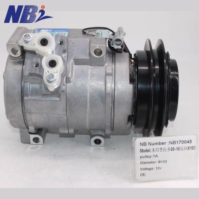 China Factory Direct Sale to 12V Reverse Port Single A-Groove 10S17C AC Compressor for Toyota Prado/Hiace (2002-2008) - OEM CO 29266C for sale
