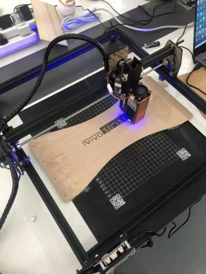 China Mini Laser Printing Engraving Machine Fixed Focus 410mmx370mm for sale