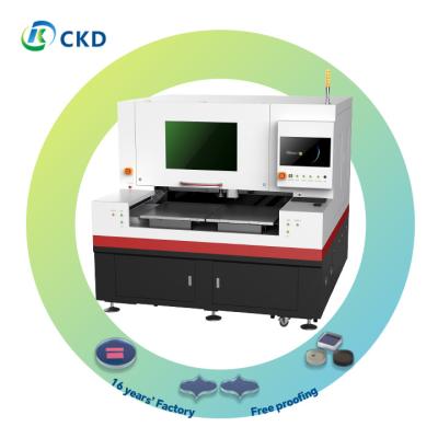China 25mm Maximum Laser Glass Cutting Machine With Water Cooling System By CKD for sale