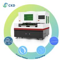 China 150W Glass Cutting Machine with RFC02 Splitting Laser Source and <0.03mm Cutting Accuracy for sale
