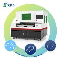 China Precision Laser Glass Cutting Machine with XY Linear Motor Optical Grating Scale Drive for sale