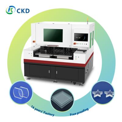 China 30w Laser Power Single Table Glass Cutting Machine with Eco-friendly Modes for sale