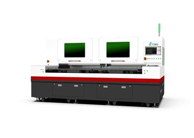 China Laser Glass Cutting Machine offering versatile cutting capabilities suitable for flat curved and irregular glass surfaces  To Accuracy±0.01mm for sale