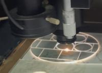 China Laser Glass Cutting Machine designed for energy operation reducing operational costs while maintaining cutting accuracy  To Speed 0-500mm/s for sale